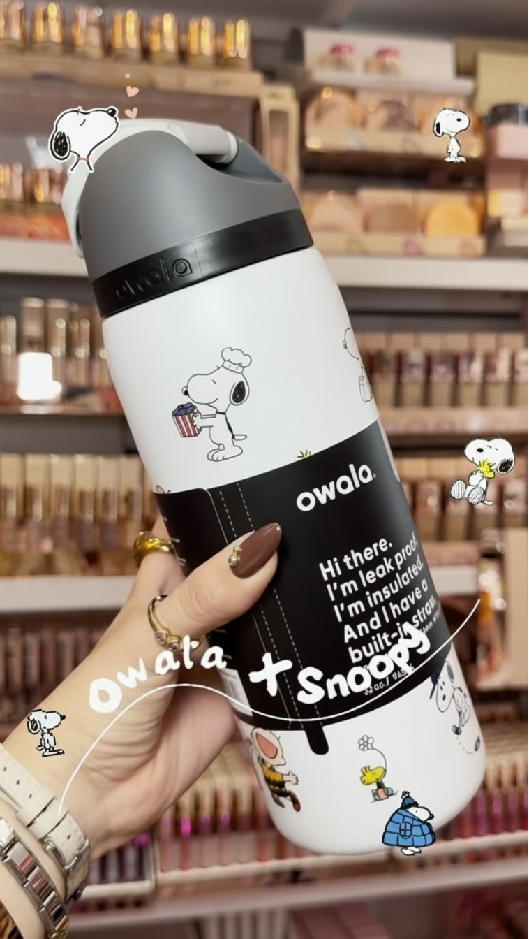 Snoopy x Owala 32oz FreeSip Water Bottle – Exaluna